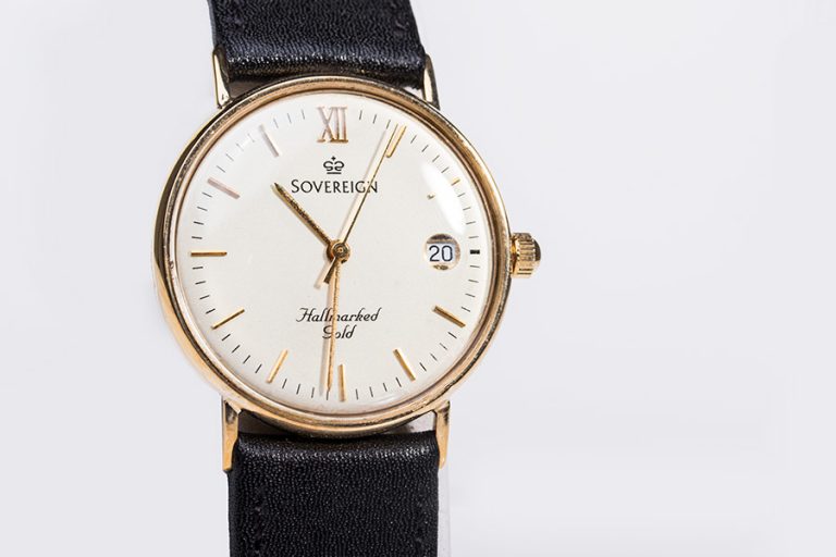 sovereign hallmarked gold watch - Kinver Jewellers
